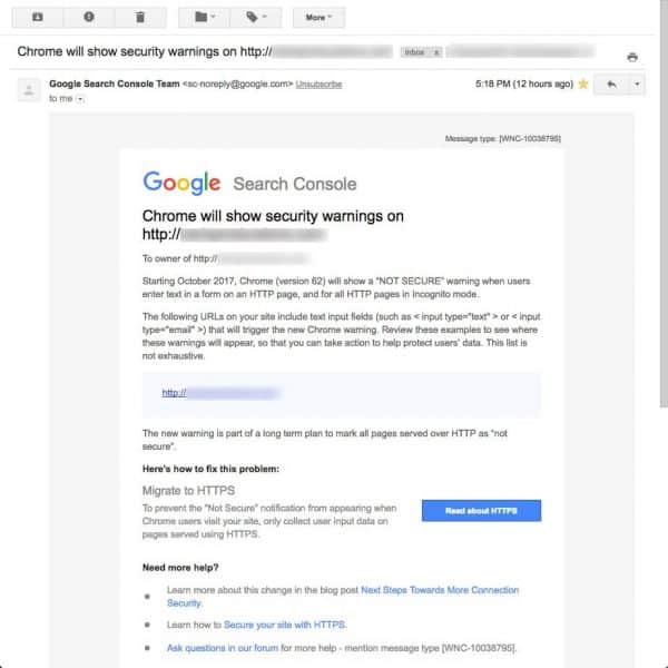 Google Chrome to show "Not Secure" to Visitors Starting October - MITO ...