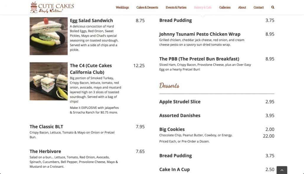 New Mobile Friendly Online Menu for Cafe Restaurant Looks Awesome ...