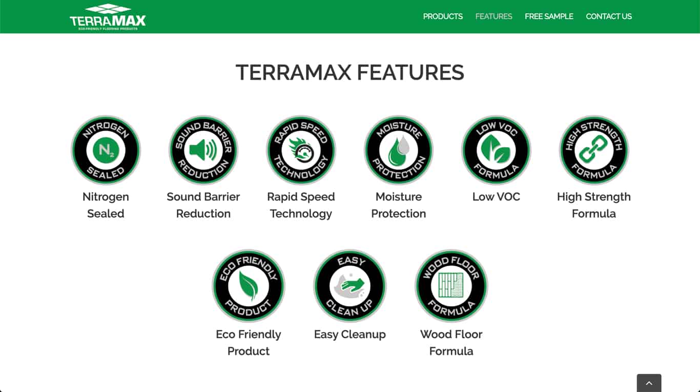 WordPress Website Design for TerraMax Flooring - MITO Studios